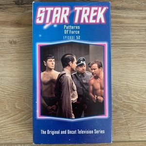 Paramount | Other | Star Trek Patterns Of Force Vhs | Poshmark